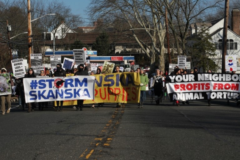 Animal Rights Activists Nationwide Protest CEO of Company Building ...
